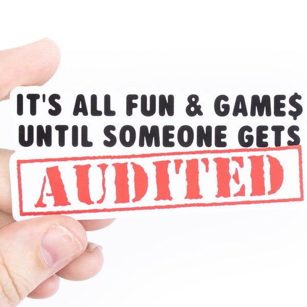 Audit Sticker - Etsy