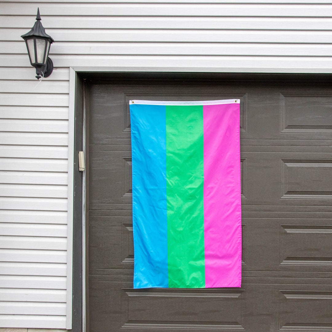 Polysexual Pride Flag, 3x5' or Hand Poly Pride Flag, Pride Festival ...