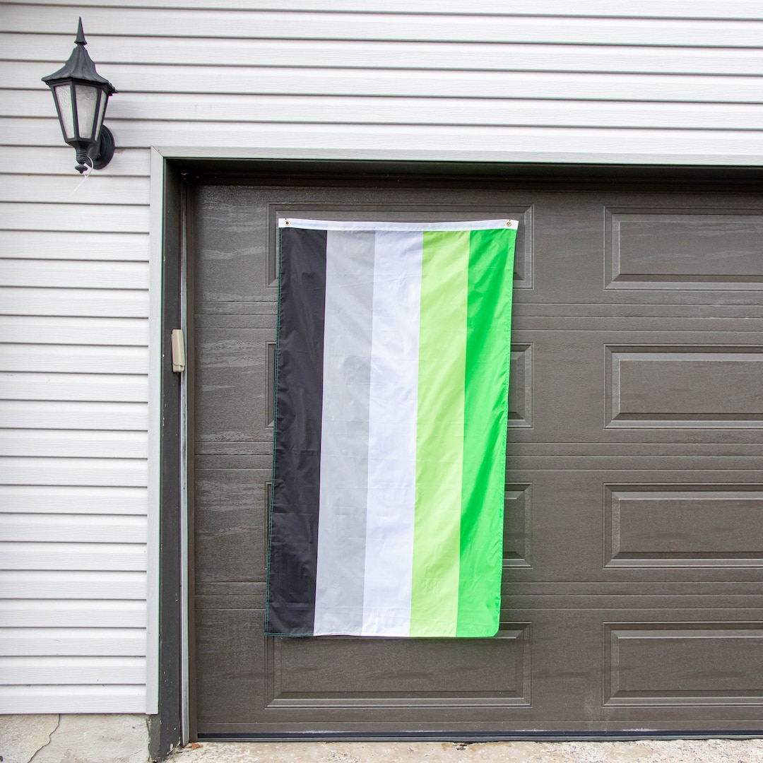 Aromantic Pride Flag, 3x5' or Hand Pride Flag, Aro Pride Festival Flag ...