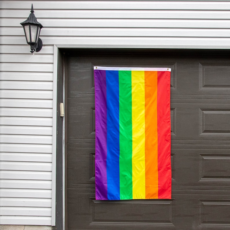 Rainbow Pride Flag, 3x5' or Hand Pride Flag, Pride Festival Flag - Etsy