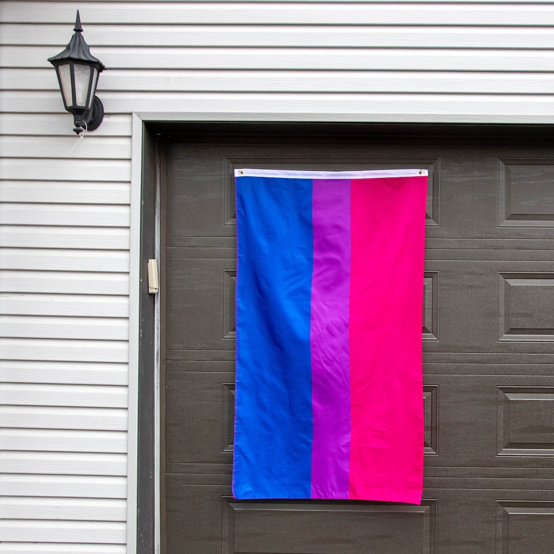 Bisexual Pride Flag, 3x5' or Hand Bi Pride Flag, Pride Festival Flag - Etsy