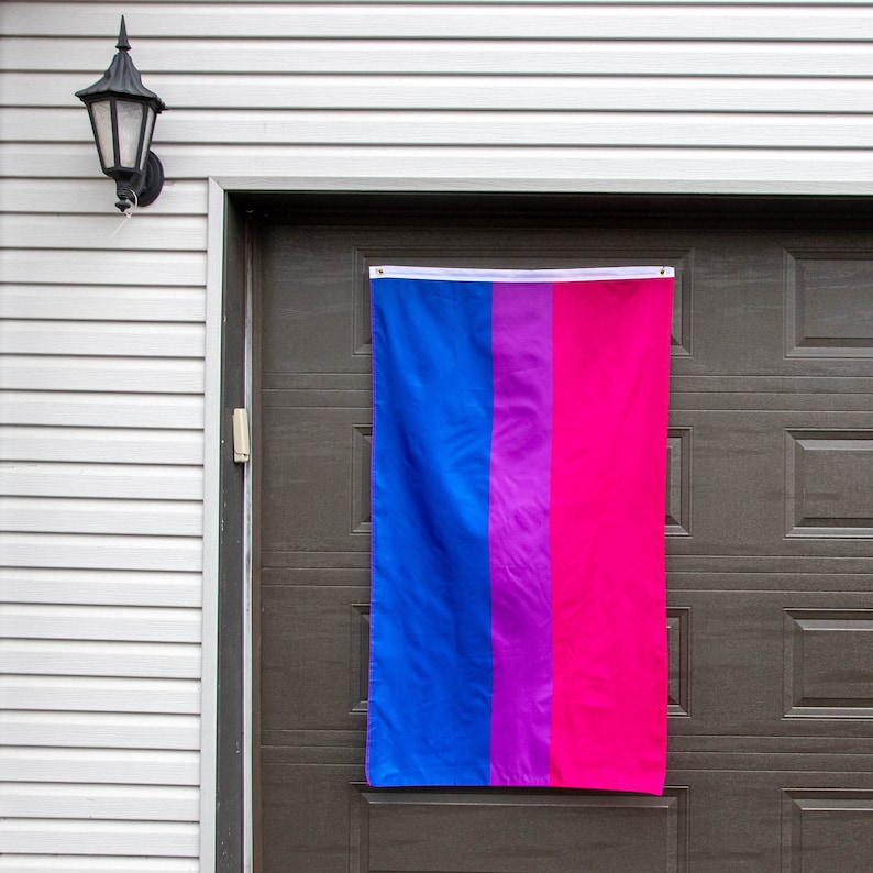 Bisexual Pride Flag 3x5' or Hand Bi Pride Flag Pride - Etsy
