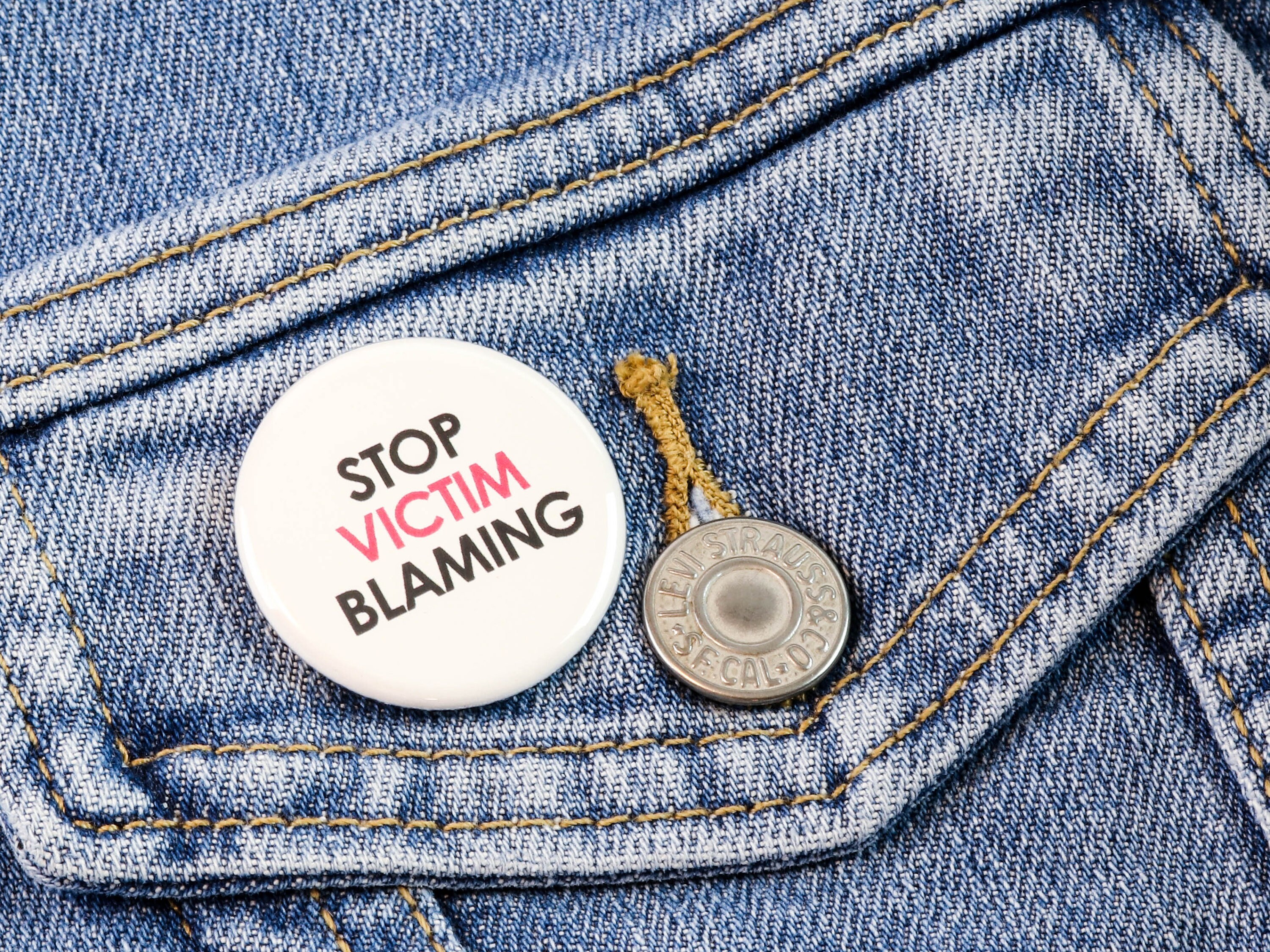 Stop Victim Blaming Feminist Buttons or Ceramic Magnets: - Etsy UK