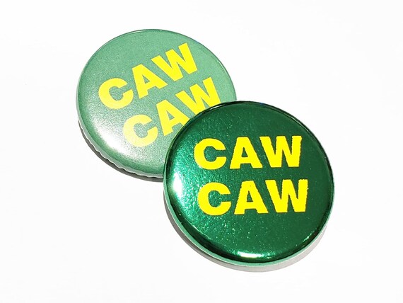 CAW CAW Dollarama Fan Button or Strong Ceramic Magnets | Etsy Canada