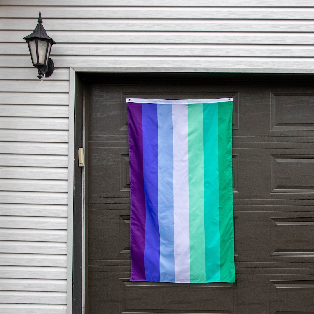 Vincian Pride Flag, 3x5' or Hand Pride Flag, MLM Pride Festival Flag - Etsy