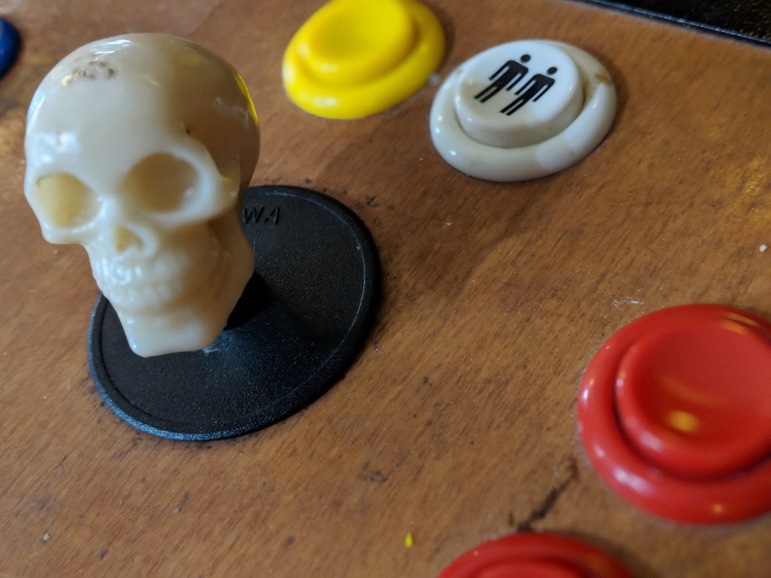 Custom Skull Arcade Stick Joystick Ball Top Knob - Etsy