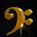 Bass or Treble Clef Christmas Tree Topper - Etsy