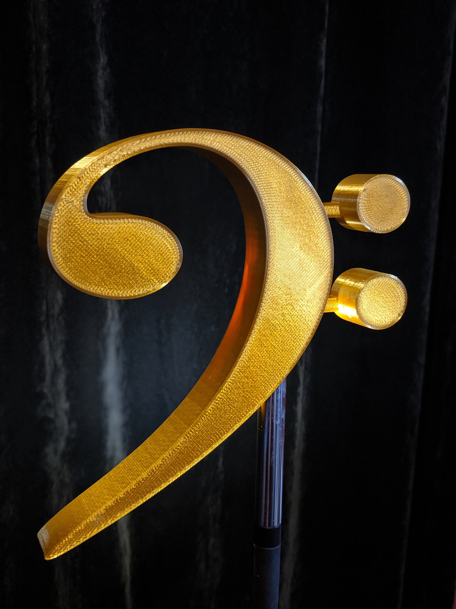 Bass or Treble Clef Christmas Tree Topper - Etsy