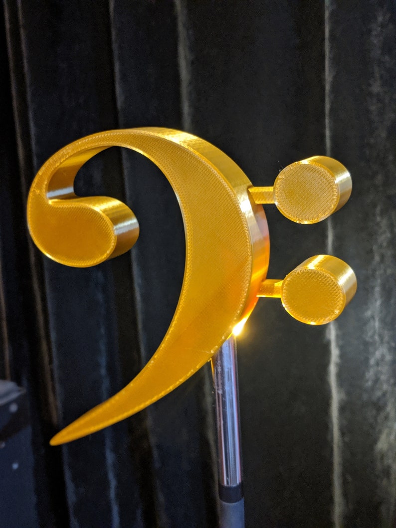 Bass or Treble Clef Christmas Tree Topper | Etsy