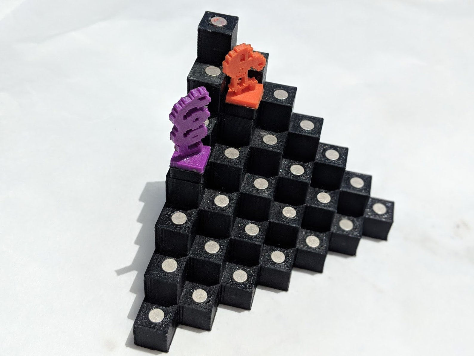 Qbert Pyramid Toy/game With Qbert & Coily | Etsy