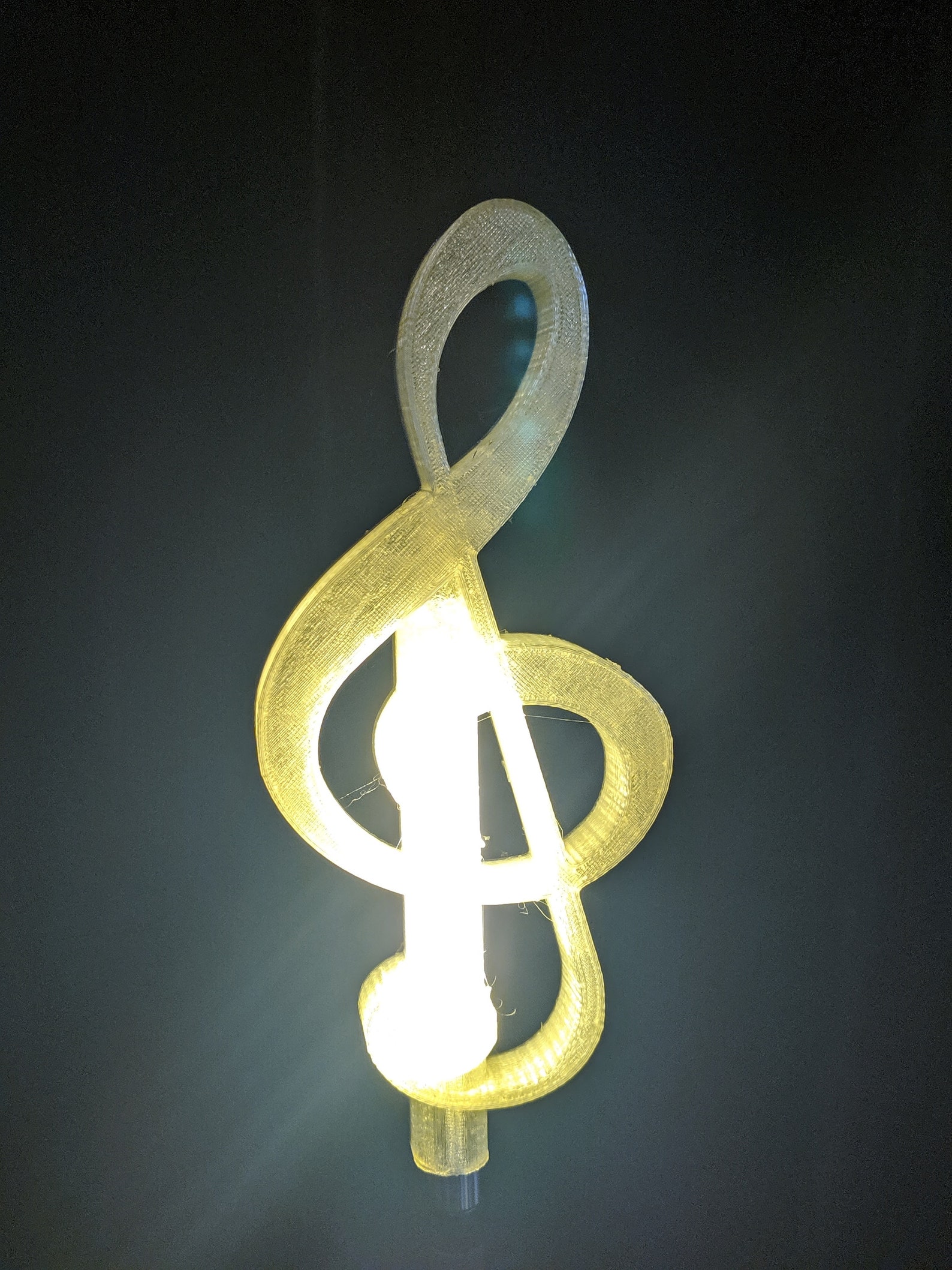 Bass or Treble Clef Christmas Tree Topper - Etsy