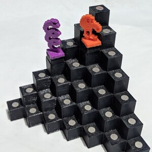 Qbert Pyramid Toy/game With Qbert & Coily - Etsy