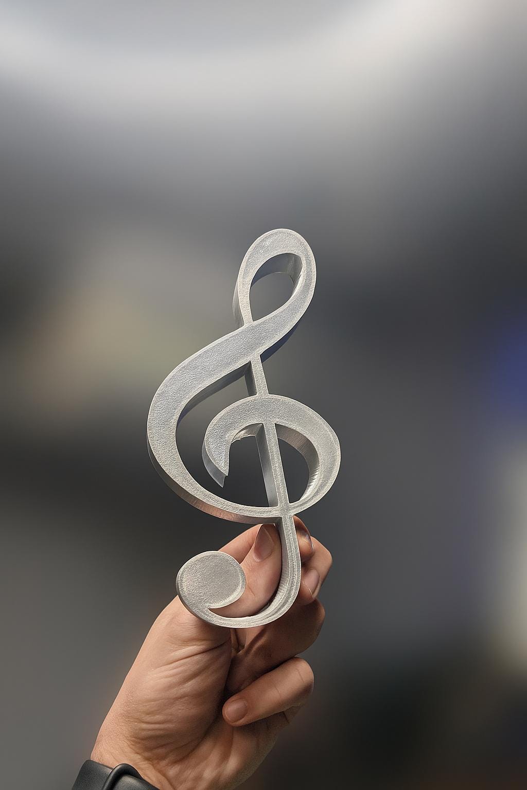 Bass or Treble Clef Christmas Tree Topper - Etsy