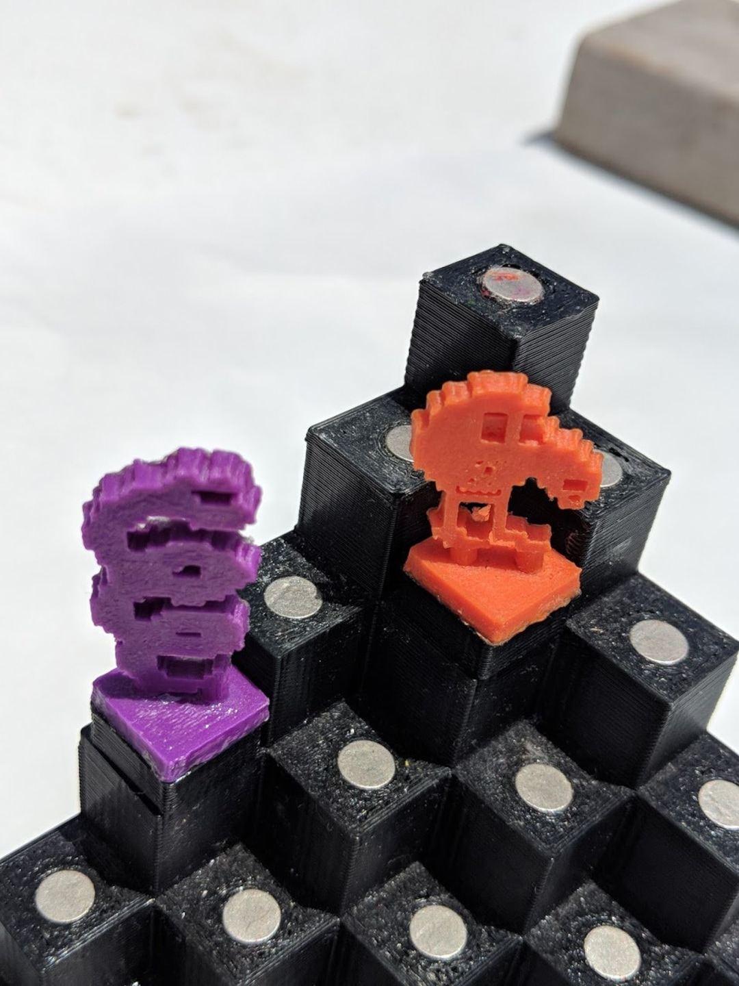 Qbert Pyramid Toy/game With Qbert & Coily - Etsy