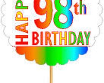 98th birthday party | Etsy