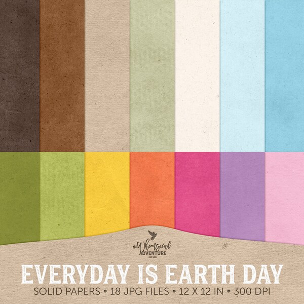 Earth Day Color Palette - Etsy
