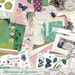 Printable Summer Scrapbook Kit, Floral Digital Papers, Letter Size ...
