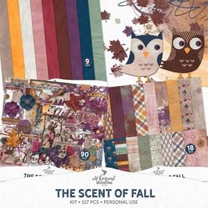 Bundle and Save, Best Deal, Autumn Leaves, Digital Scrapbooking, Fall ...