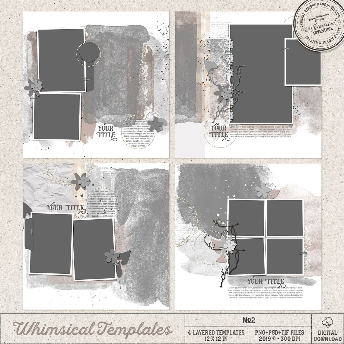 Album Templates Photographer Album Photo Book Ready to Use | Etsy