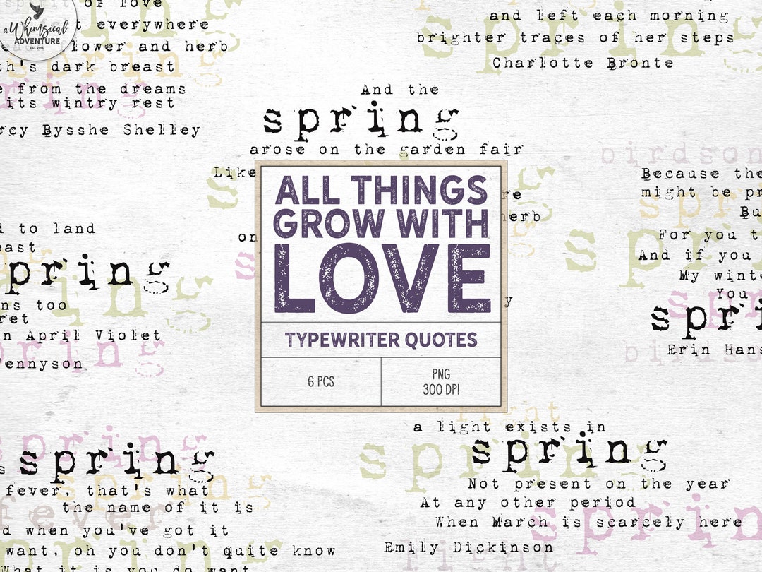 Classic Poetry Quotes, Spring Themed Literature, Erin Hanson, Emily ...