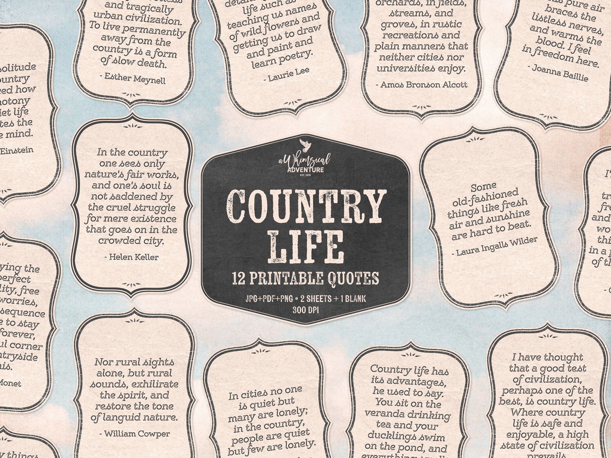Quotes About Country Life