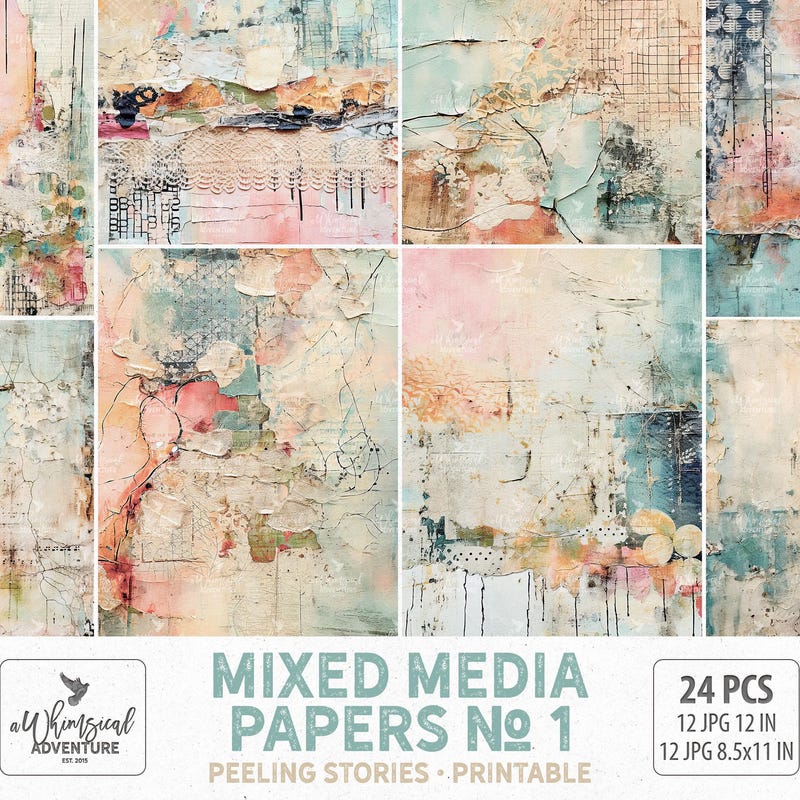 Mixed Media Painting - Etsy