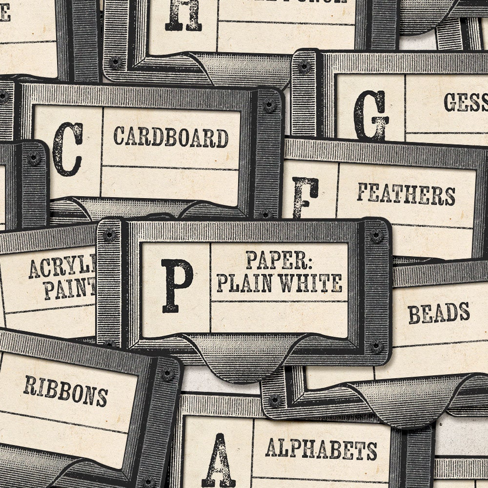 Craft Room Labels Organize Your Home Printable Labels Print | Etsy