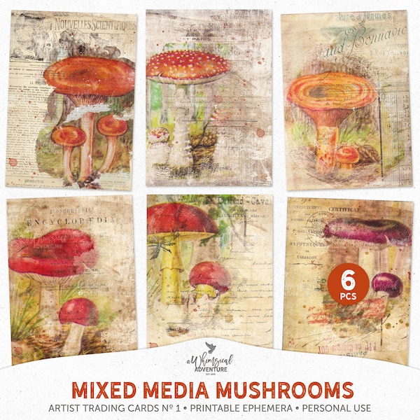 Atc Printables - Etsy