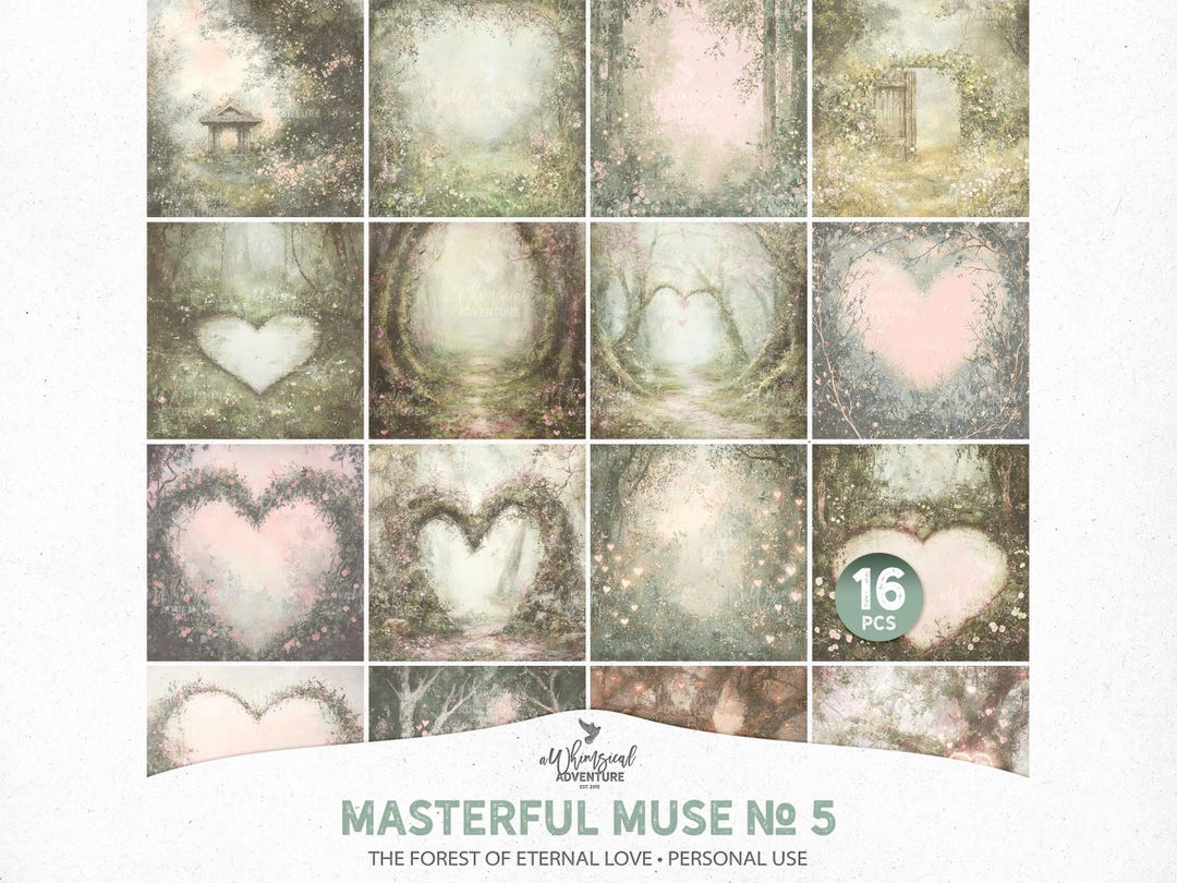 Fairycore Romantic Forest Landscape Wall Art Inspired by John Bauer ...