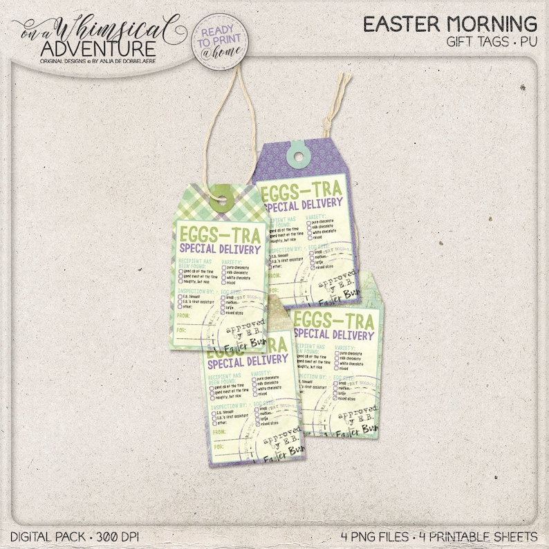 Mega Bundle, Party Supplies, Digital Scrapbooking, Easter Decor, Easter ...