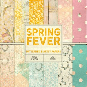 Spring Flowers, Bundle, Best Value, Spring, Colorful, Digital ...