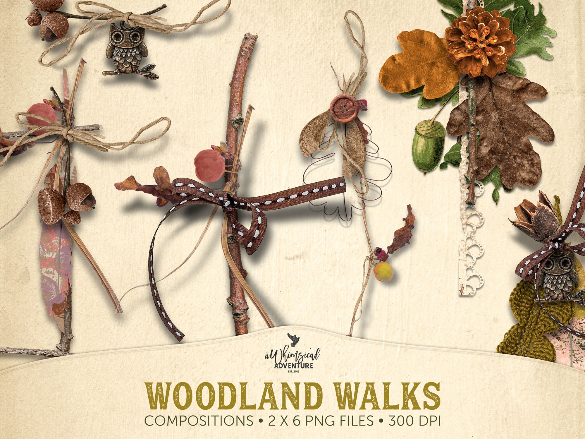 Bundle and Save Best Deal Woodland Animals Nature Inspired - Etsy