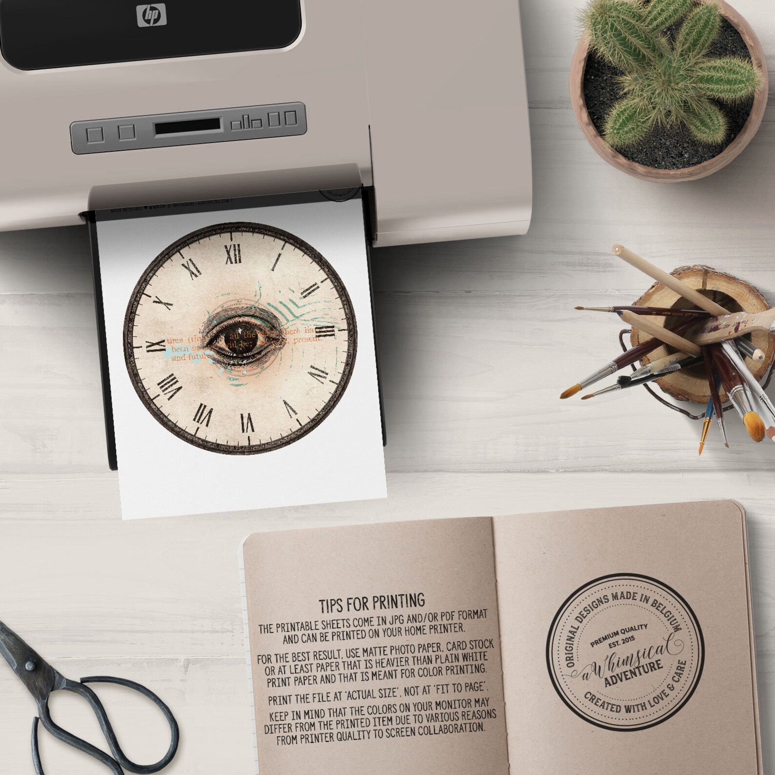 Clock Faces Kit Steampunk Clock Faces Printable DIY Clocks - Etsy