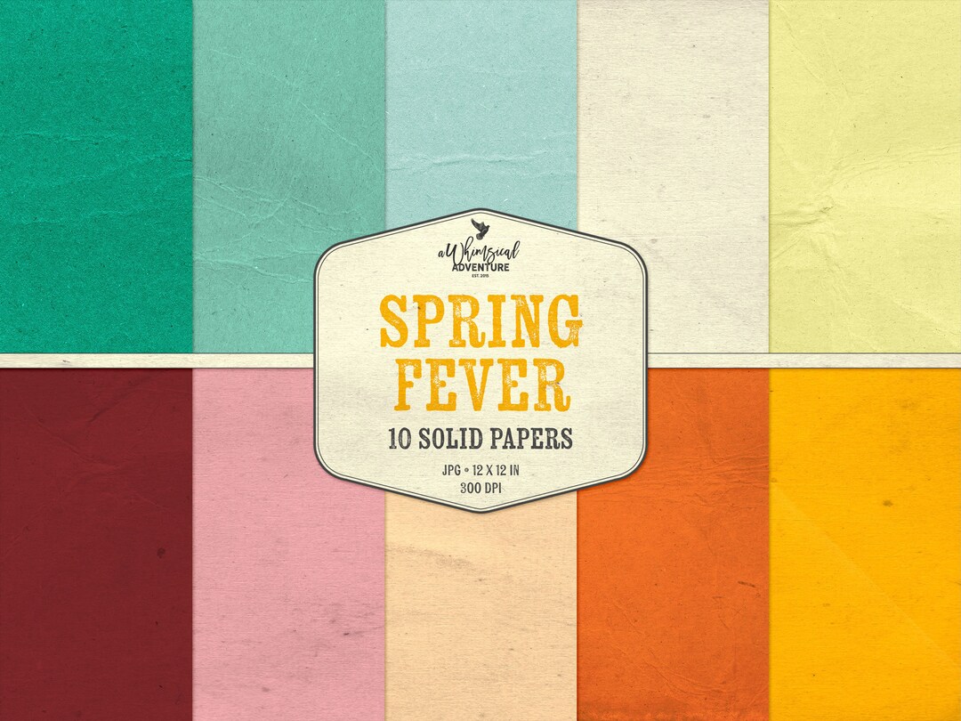 Colorful Card Stock, Spring Pack Paper, Instant Download, Digital Paper ...