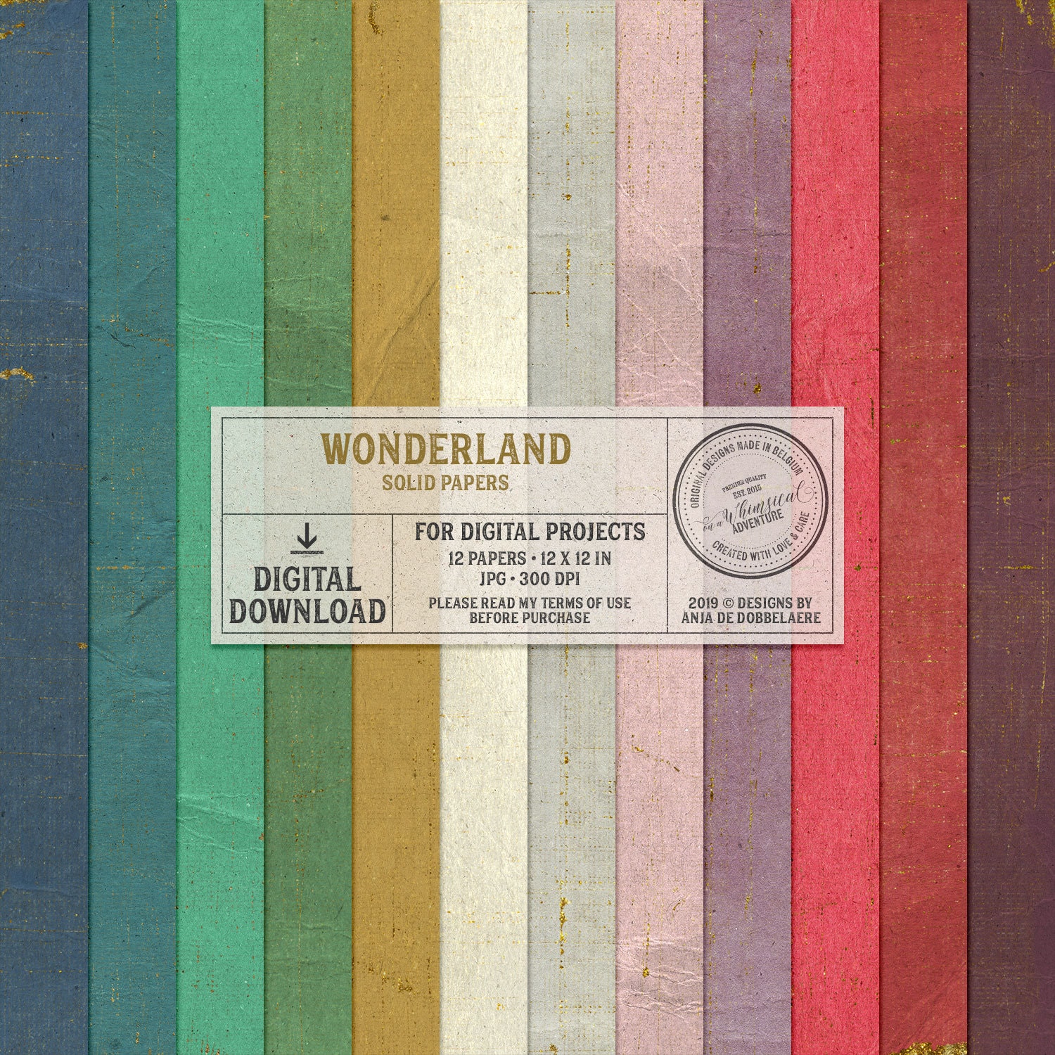 Alice in Wonderland, Scrapbook Kit, Digital Scrapbooking, Scrapbook ...