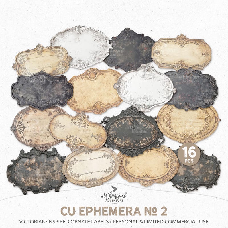 Decorative Labels - Etsy