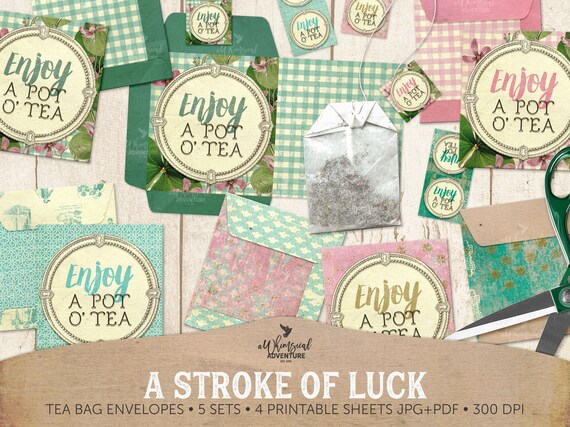 Printable Tea Bag Crafts
