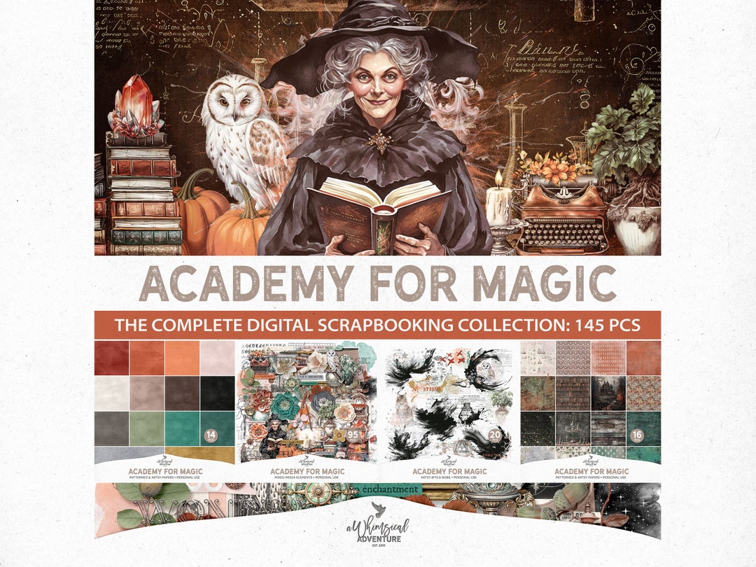 Academy for Magic Back to School Money Saving Dark Academia Bundle ...