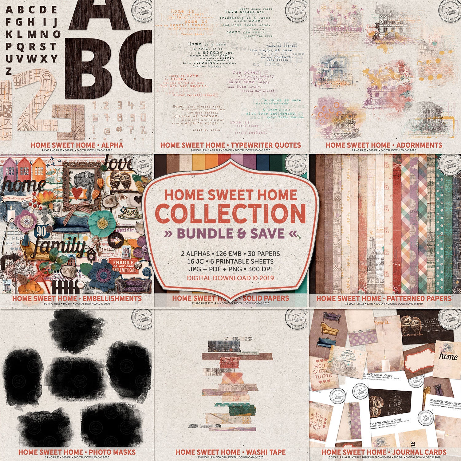 Home Sweet Home New Home Gift Hygge Home Mix and Match - Etsy