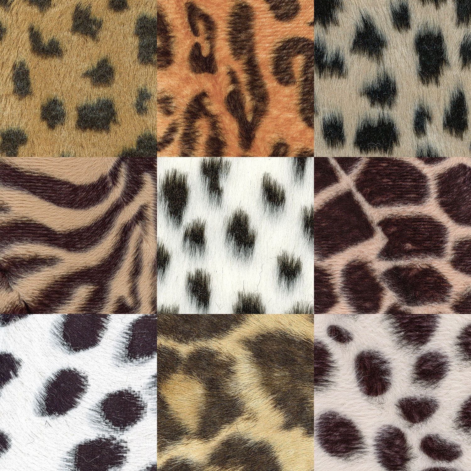 Animal Skin Digital Paper Safari Digital Paper Crafting - Etsy