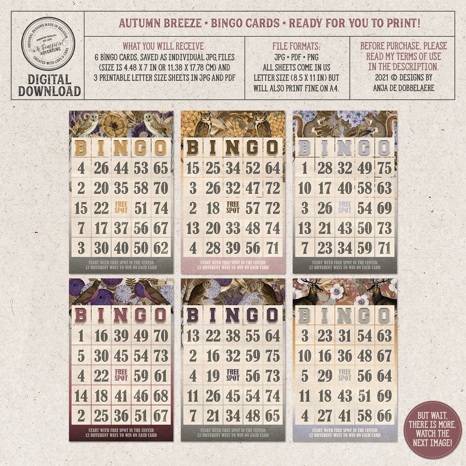 Scrapbooking Bingo Journal Cards Digital Bingo Cards Instant Download ...