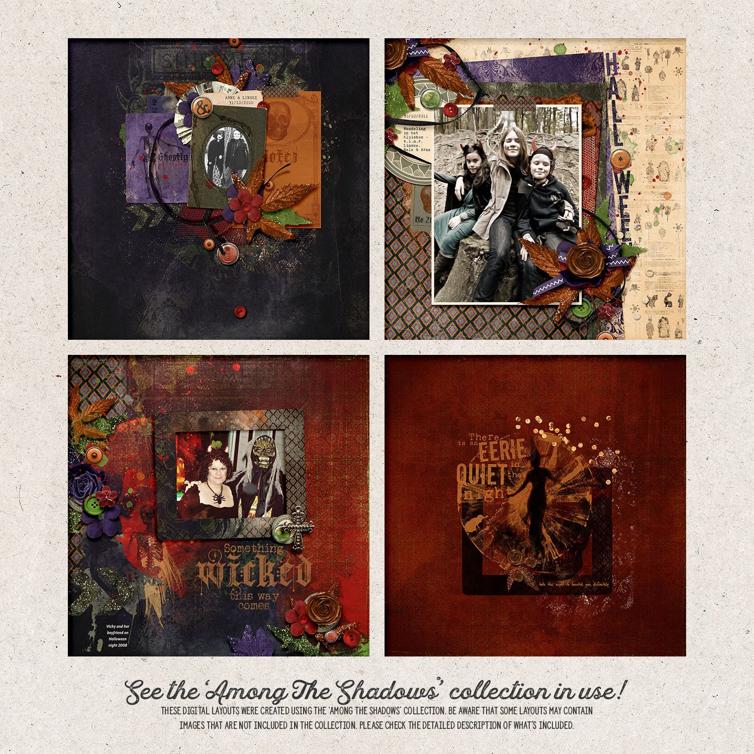 Gothic Style Digital Halloween Alphabet Clip Art Typewriter | Etsy