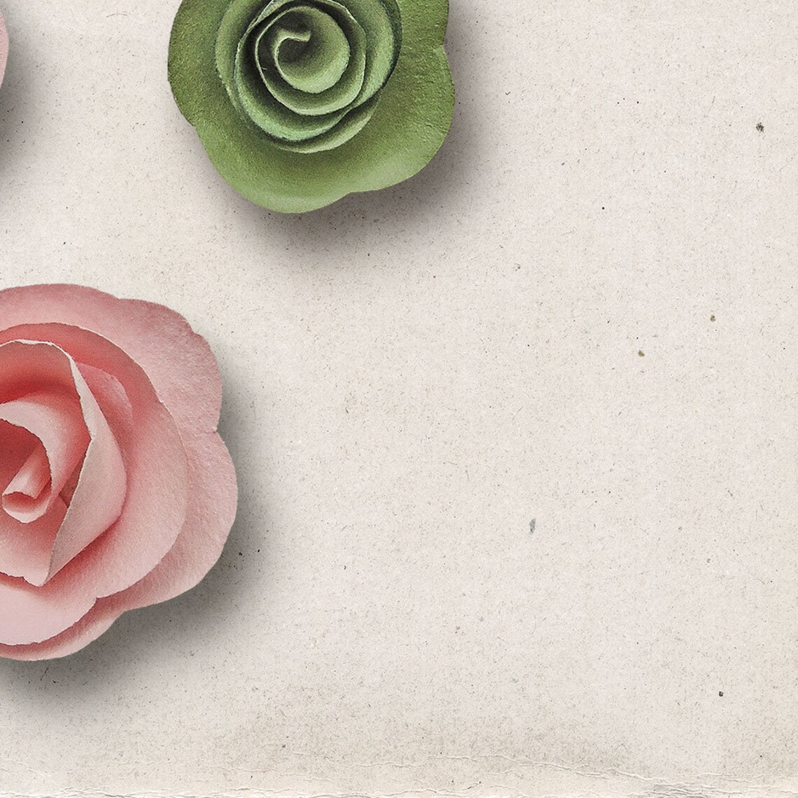 Digital Rose Clipart Paper Roses Paper Flowers Commercial - Etsy