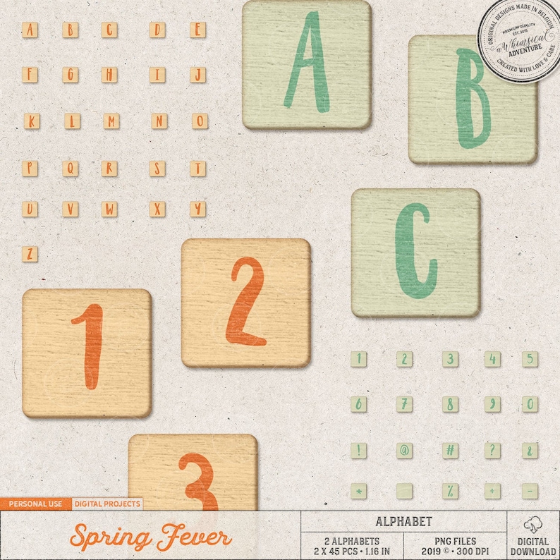 Alphabet Clip Art Scrabble Tiles Wood Letters Wooden | Etsy