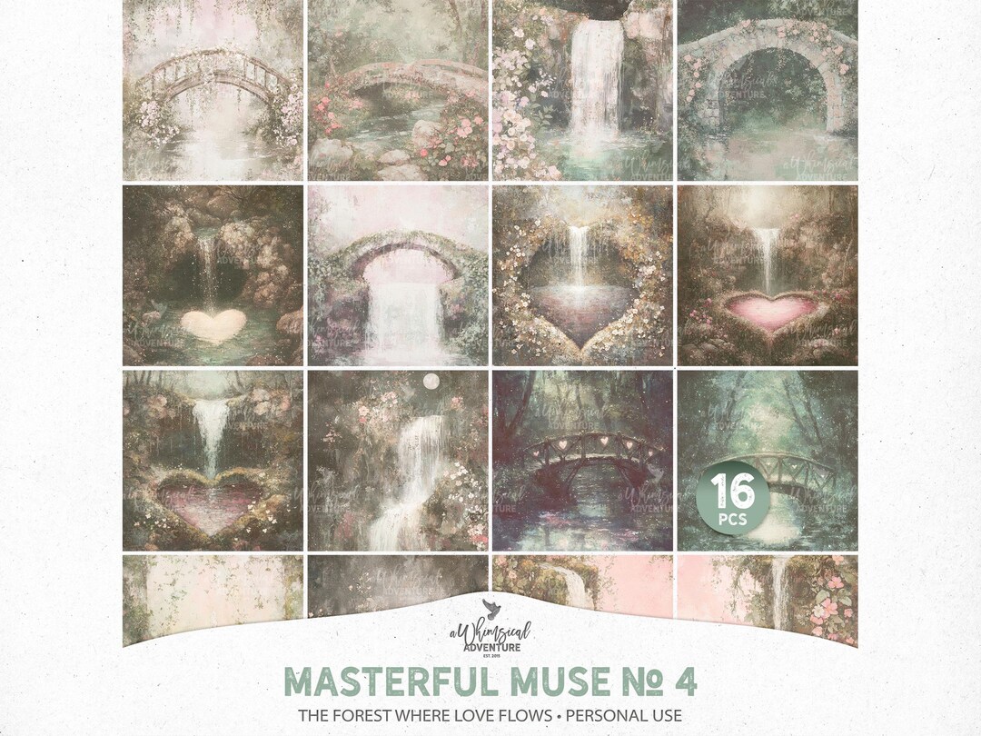 Fairycore Romantic Forest Landscape Wall Art Inspired by John Bauer ...