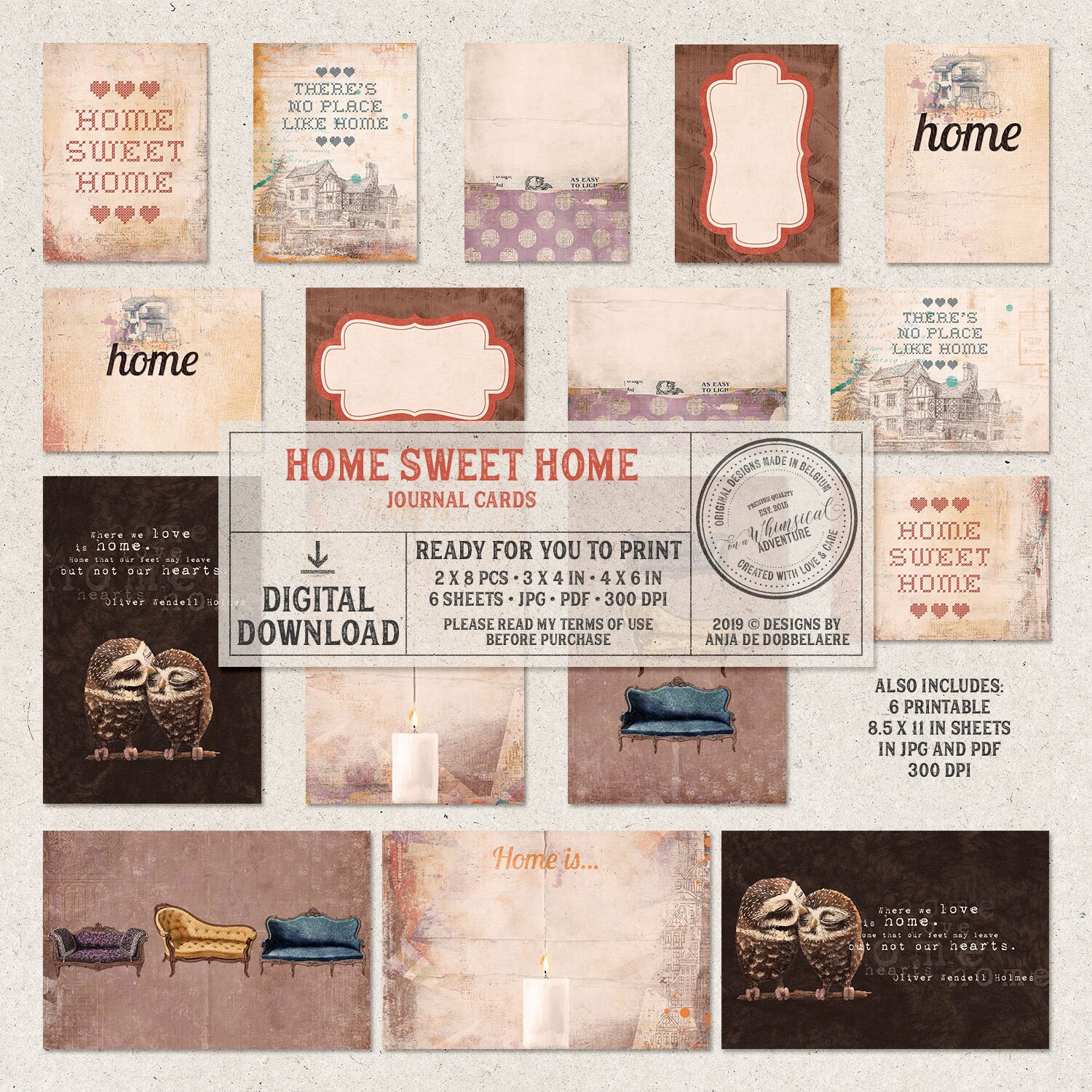 Home Sweet Home New Home Gift Hygge Home Mix and Match | Etsy