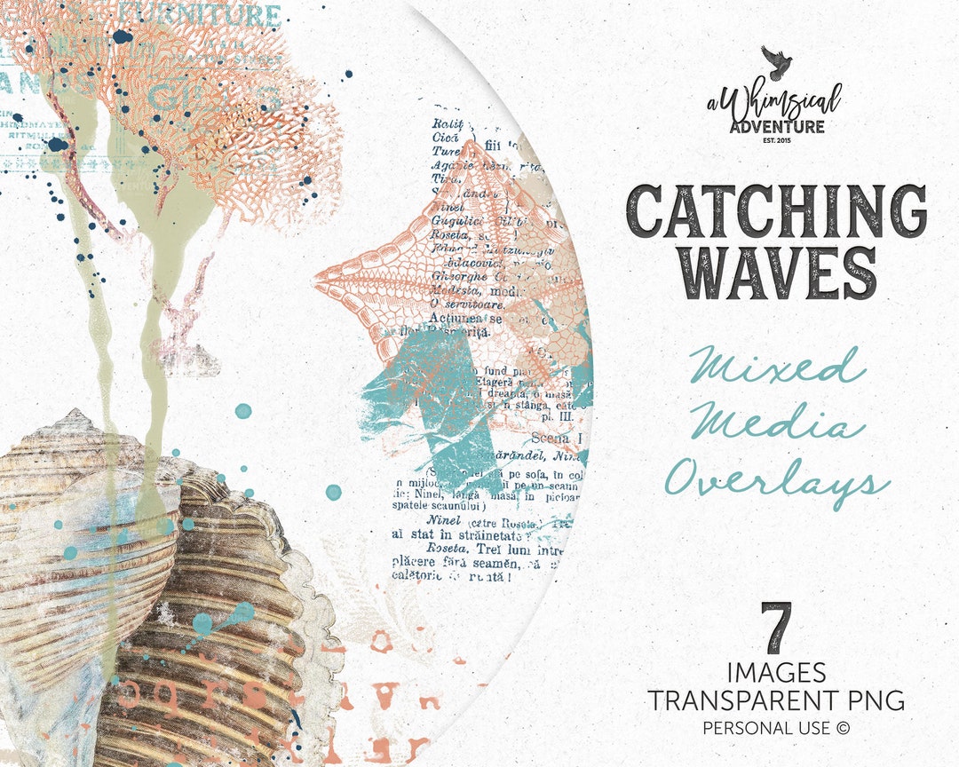 Jellyfish, Under the Sea, Nautical Clipart, Beach Vacation, Instant ...