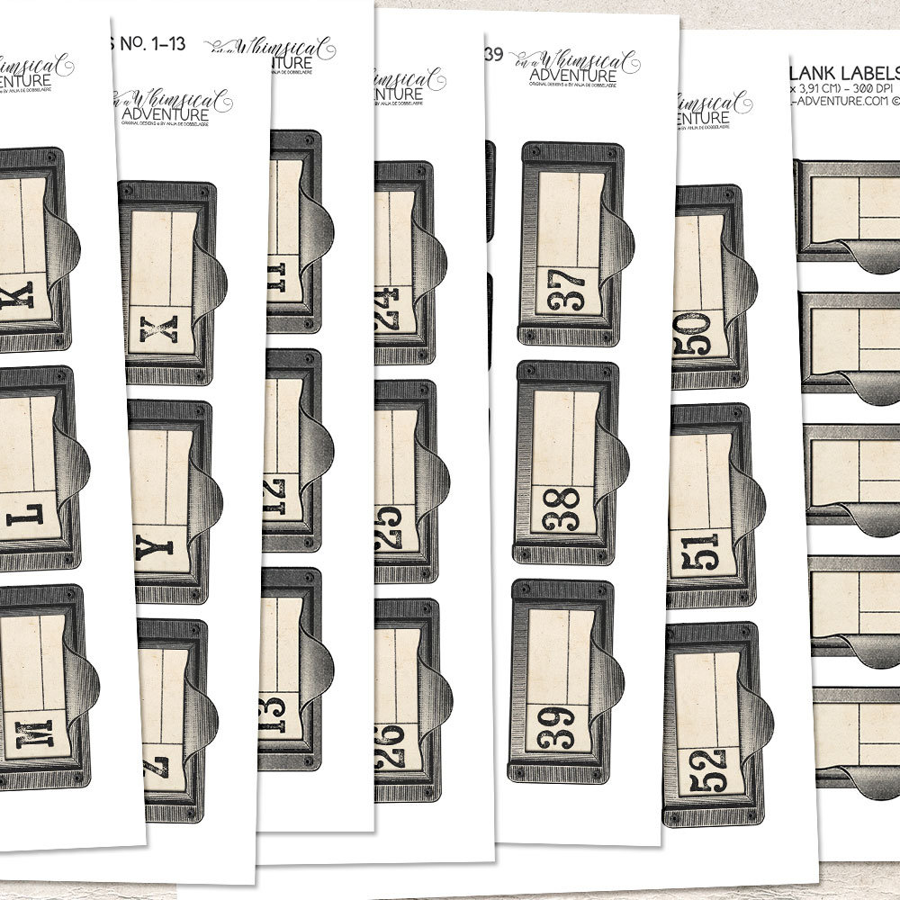 Craft Room Labels Organize Your Home Printable Labels Print | Etsy