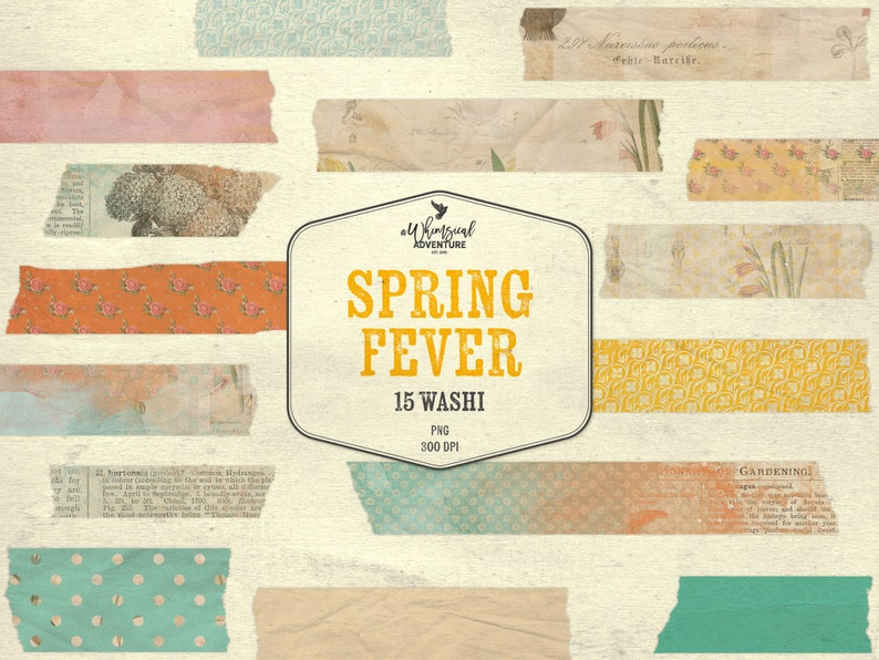 Washi Tape Digital Scrapbooking Instant Download Shabby - Etsy