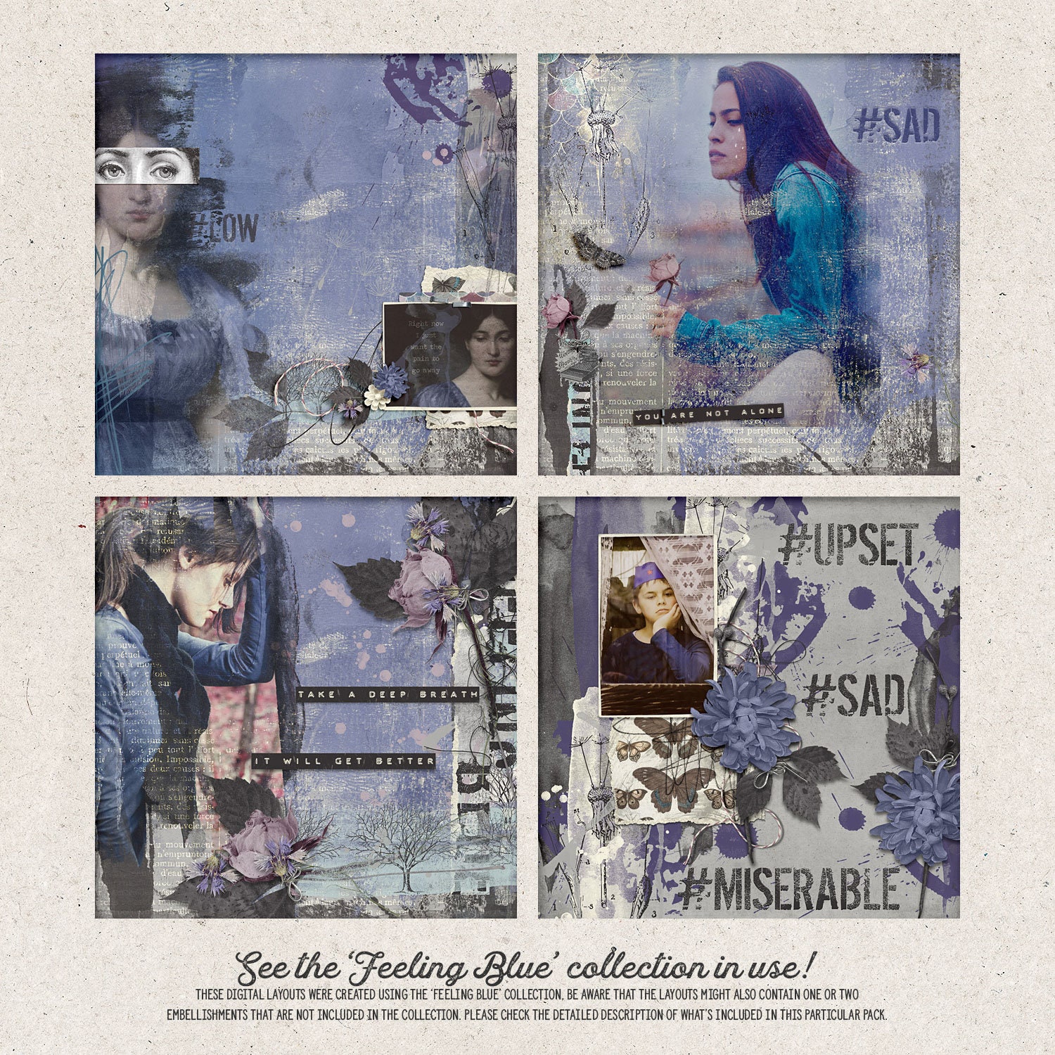 Sadness Self-care Anti-anxiety Printable Journal Cards for - Etsy